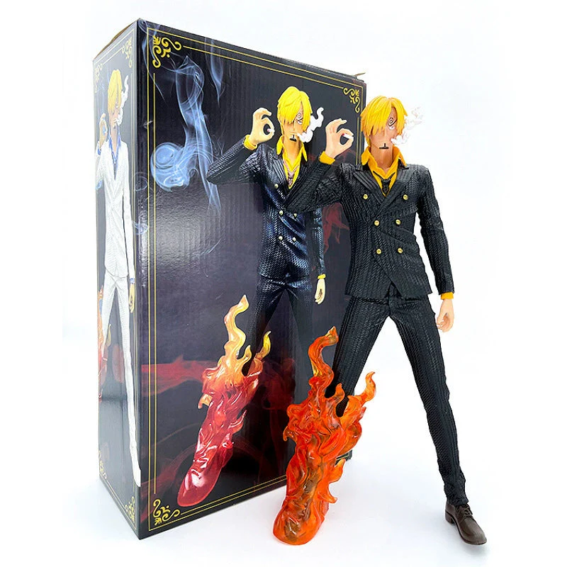 One Piece Sanji Fire Kick Action Figure ? Diable Jambe 26cm Collectible ...